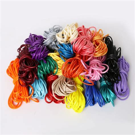 New Arrival 2mm Wax Cord 80 Meter Spools Jewelry Cord Wax Cotton Cord
