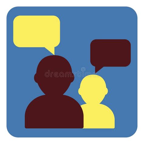 Marketing Communication Icon Icon Stock Vector Illustration Of