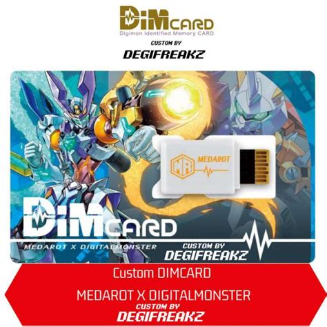 Promo Dim Card Medarot X Digimon Custom Dimcard Digimon Vital Bracelet Diskon 23 Di Seller