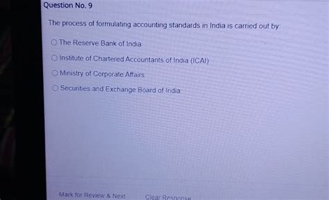 Question No 9 The Process Of Formulating StudyX