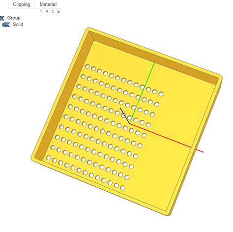 Parametric Box With Grid For Electrial Electronics Application By