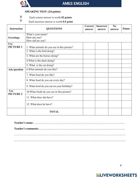 Midterm Test Sk2 Online Exercise For Live Worksheets