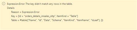 Solved Error When Trying To View Queries Of A Data Flow E