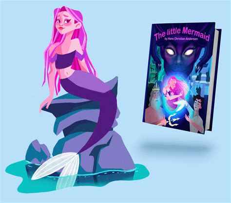The Little Mermaid” Illustrations For Book On Behance