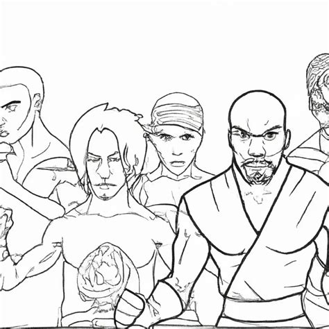 Street Fighter Desenhos Para Colorir E Desafiar