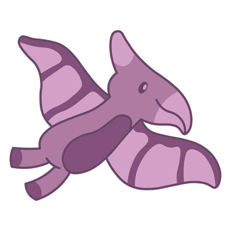 Diseño Png Y Svg De Tetrápodo Morado Volando Para Camisetas
