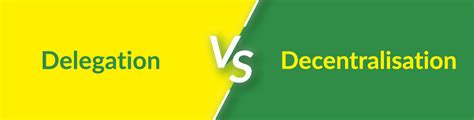 Difference Between Delegation And Decentralisation GeeksforGeeks