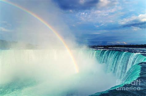 Rainbow At Niagara Falls Photograph By Yoko Takei Do Pixels