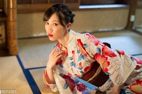 赤岩令苗さん浴衣編和風スタジオ ぺんさんのポートレート撮影日記