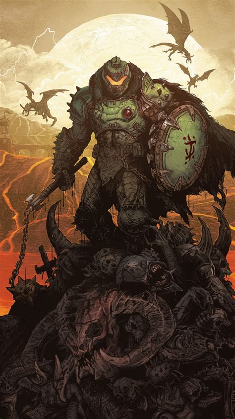 Iron Tank Wallpaper 4k Doom Slayer Doom The Dark Ages