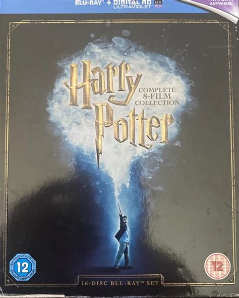 HARRY POTTER COMPLETE 8 Film Collection Blu Ray Boxset EUR 22 22