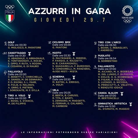 Olimpiadi in tv ecco gli italiani in gara oggi giovedì 29 luglio dove
