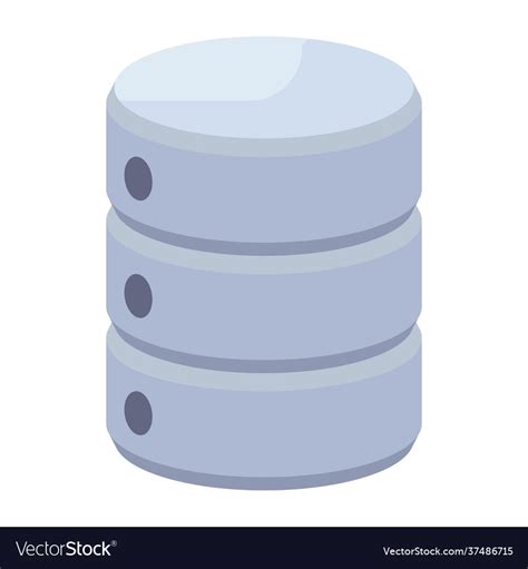 Database Royalty Free Vector Image Vectorstock