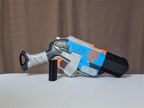 I Made A 3d Printable Shorter Barrel For The Nerf Sledgefire That