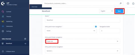 How To Setup The Footer And Service Menu In Shopware 6 Bay20 Software
