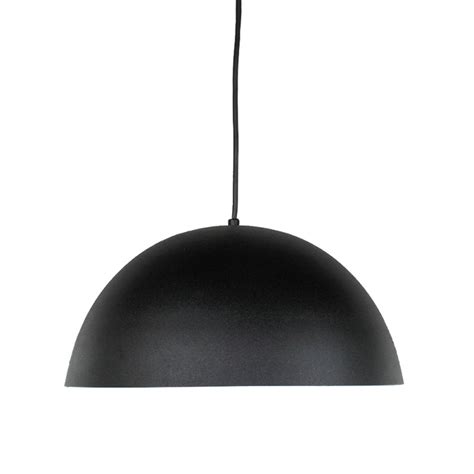 Pendente TKS Prelúdio 50645 PT Preto 1803 Eco Meia Esfera Ø37cm Metal