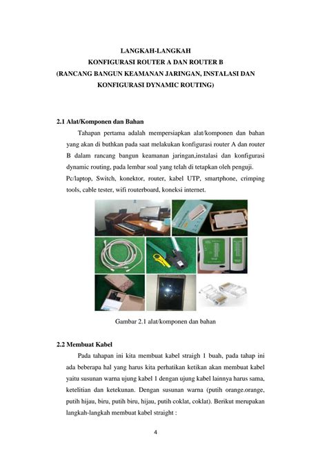 Solution Penjelasan Dan Langkah Langkah Konfigurasi Router A Dan B