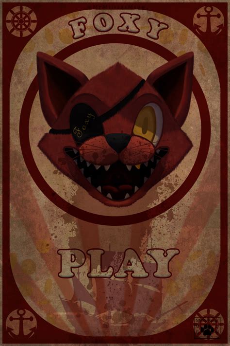Foxy Poster By Mrmittensmeow On Deviantart