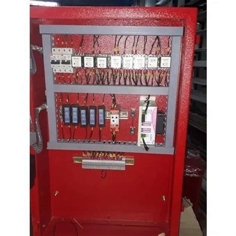 Mild Steel Fire Fighting Panel Working Temperature 20 To 50 Deg C