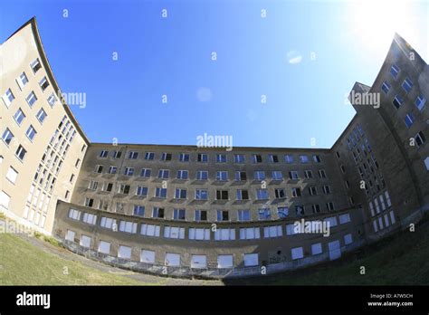Koloss von Prora des Dritten Reiches auf der Insel Rügen Deutschland