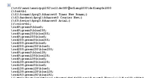 solved how to output rtf file after using infile to read a rtf file
