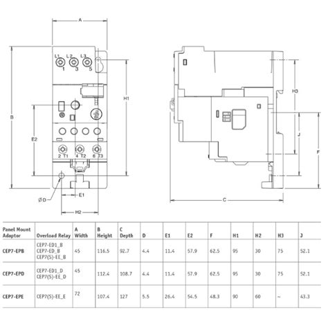 S S CEP7 Separate Mounting Adapter CEP7E And CEP7B