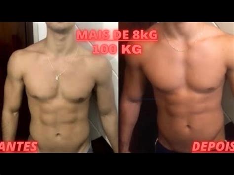 Antes E Depois Do Ciclo De Durateston YouTube
