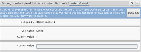 Mate Custom Panel Clock Settings Support Manjaro Linux Forum