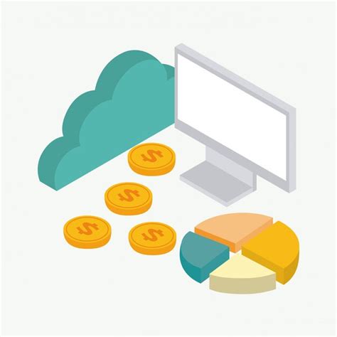 Premium Vector Desktop Isometric Icon