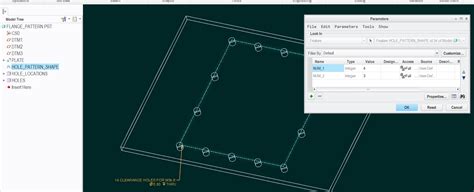Rectangular Hole Patterns For Flanges Ptc Community