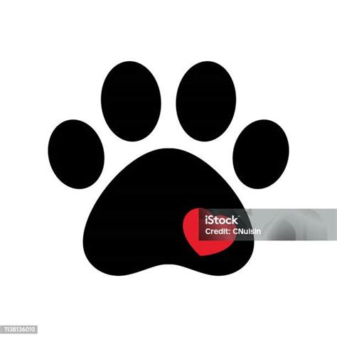 개 발 벡터 발자국 심장 아이콘 로고 애완 동물 고양이 새끼 고양이 만화 캐릭터 그래픽 기호 그림 프랑스어 불독 곰 낙서 강아지