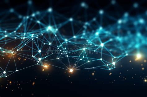 Network Of Interconnected Digital Nodes A Conceptual Image Symbolizing Global Connections