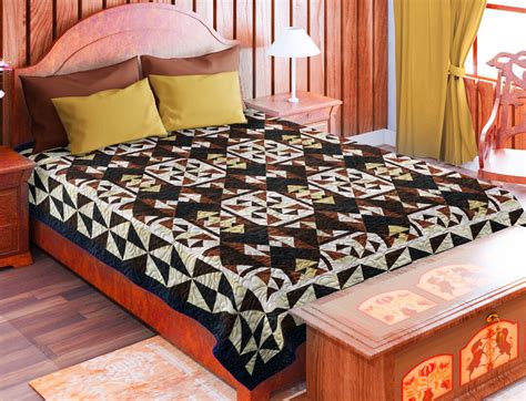 Packed Triangles Pattern Patchwork Etsy