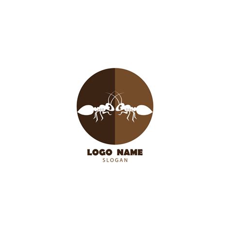 Ant Icon Vector Illustration Template Design 10416344 Vector Art At