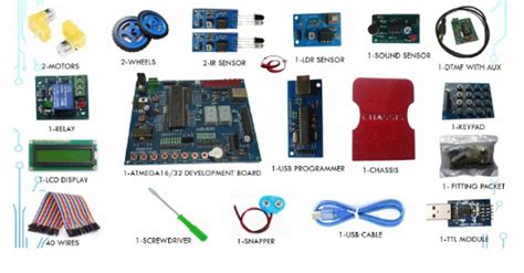 Avr Atmega1632 Advance Microcontroller Development Diy Kit Atmega16 Board Programmer