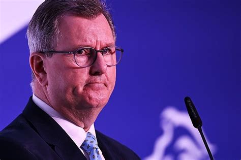 Jeffrey Donaldson Resigns As Dup Leader And Suspended By Orange Order