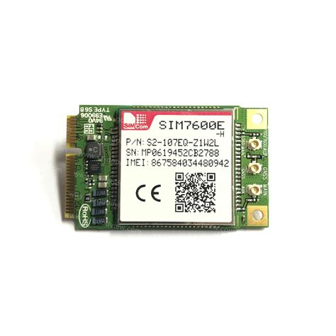 Simcom Sim Sim E Sim E H Sim A H Sim G H Mini Pcie G