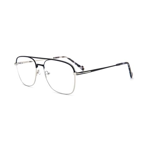 Vintage Gold Metal Frame Eyeglasses Retro Square Optical Lens Eyewear