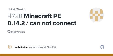 Minecraft PE Can Not Connect Issue Nukkit Nukkit GitHub