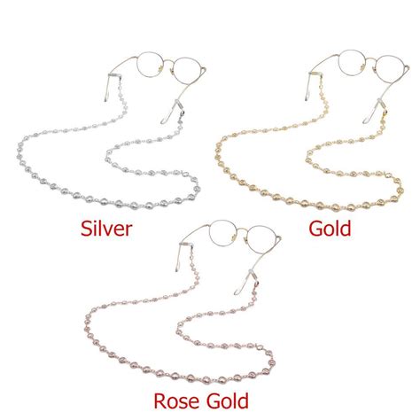 Neck Strap Chain Eyeglass Lanyard Eye Wear Accessories Crystal Glasses