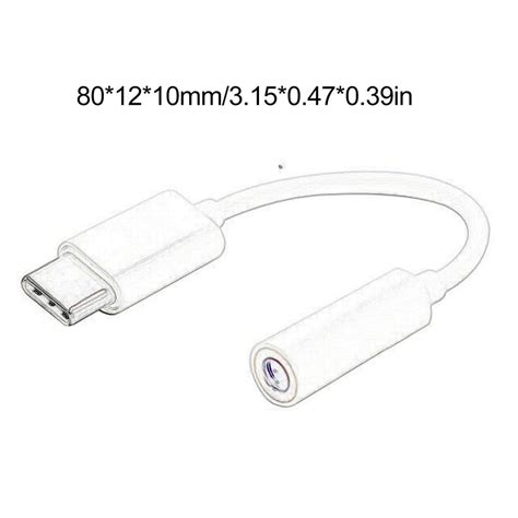 Usb Type C Male To 35mm Jack Female Usbc Type C T Vicedeal