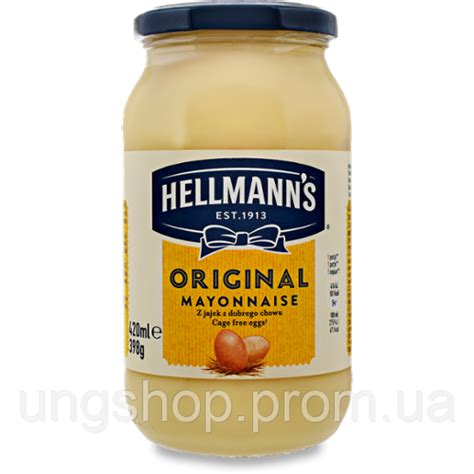 Майонез Hellmann's Original 405ml: продаж, ціна у Ужгороді. Соуси і ...