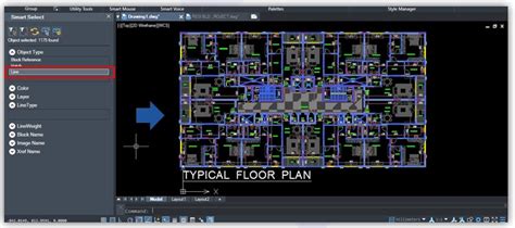 Enhanced Selection Power Selection Mode With Zwcad Smart Select