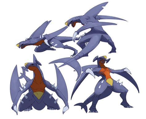 Garchomp Pokemon Drawn By Moriopokeorio Danbooru