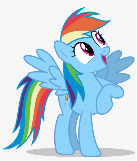 Download Mlp Fim Rainbow Dash Vector By Luckreza8 Mlp Rainbow Dash