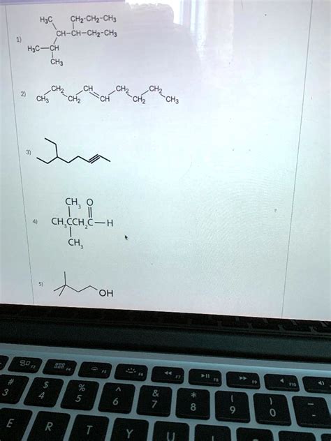 solved h3c ch2 ch3 ch ch ch ch3 1 hgc ch3 cho 4 chcchc h chd oh 20