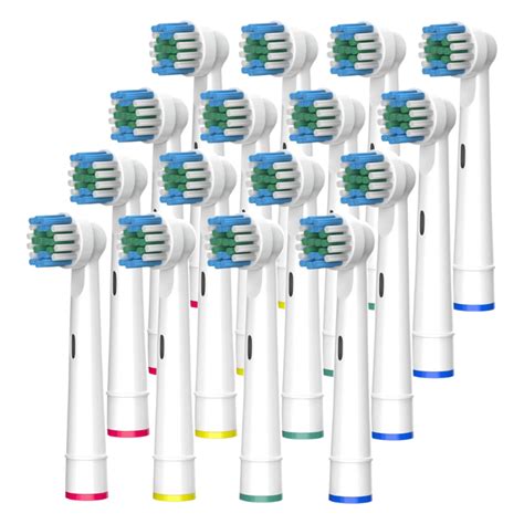 20pcs Braun And Oral B Replacement Toothbrush Heads Cuddle Cloud