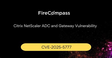Citrix NetScaler CVE Secure Your Gateway Now