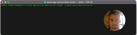 Creating An Azure App Service Via Azure Cli Using A Bash Script · Simon Gilbert
