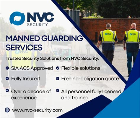 Nvc Security Ltd On Linkedin Nvc Security Can Provide A Bespoke Manned